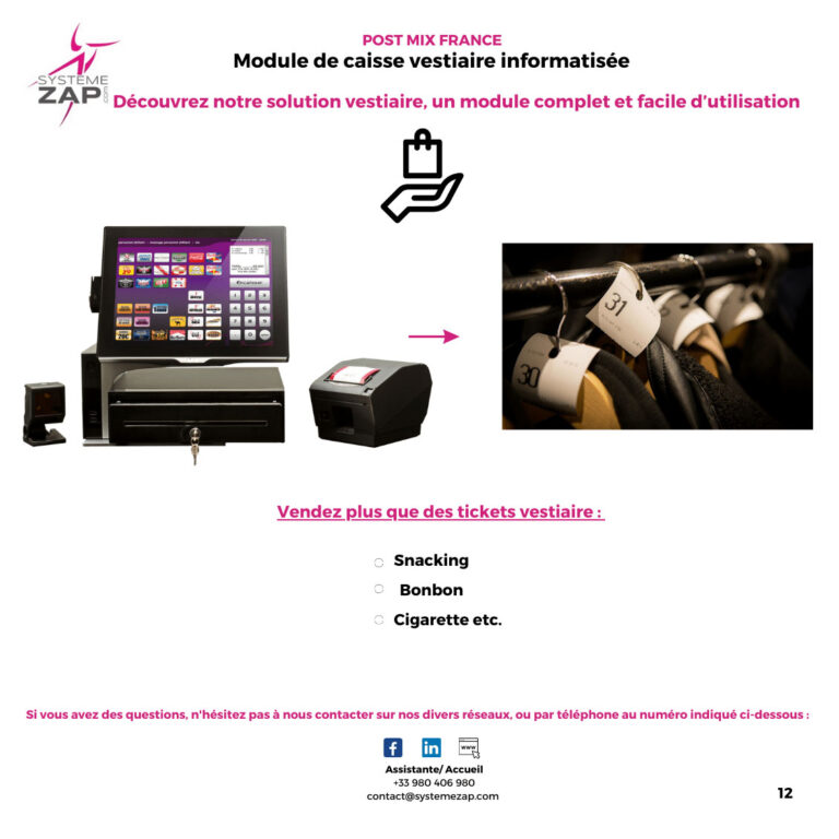 MODULE DE CAISSE INFORMATISEE - Système ZAP